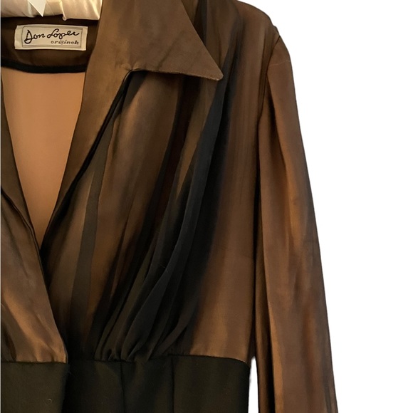 Don Loper Original | Dresses | Don Loper Original Vintage Black Silk ...